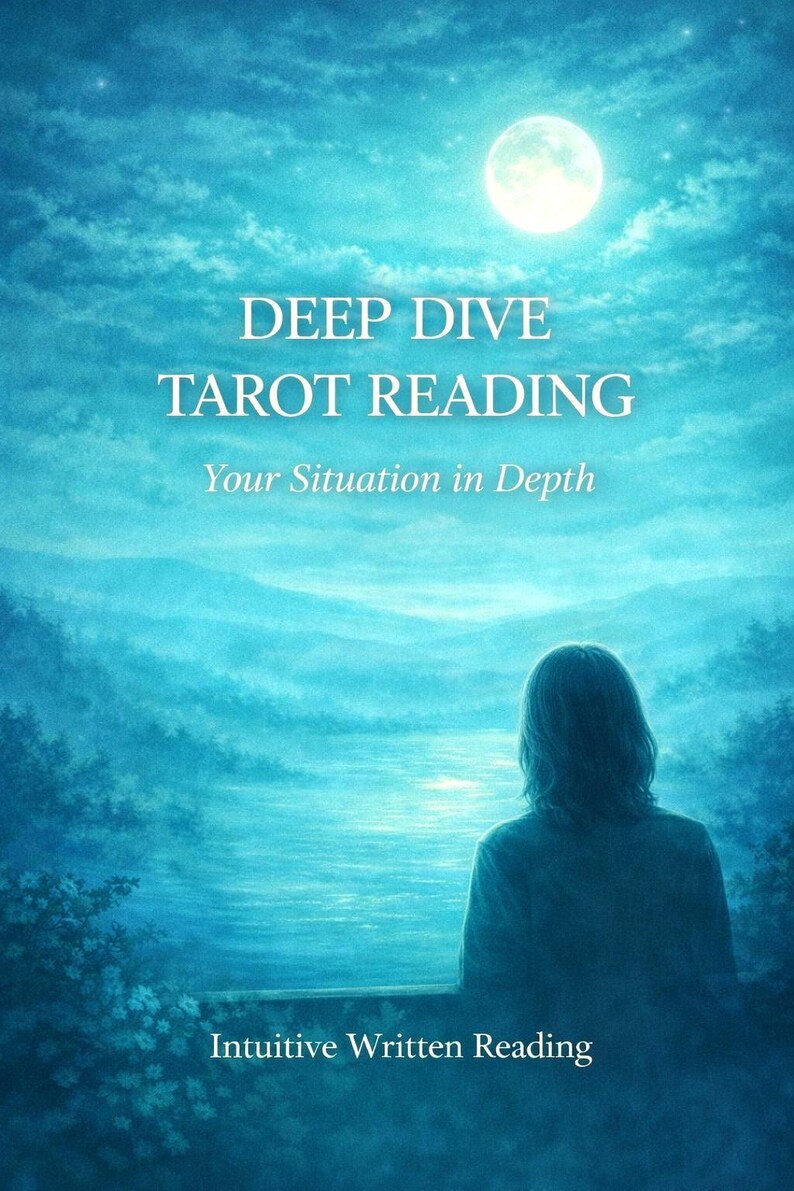 Deep Dive Tarot Reading | Your Situation in Depth | Intuitive Written ...