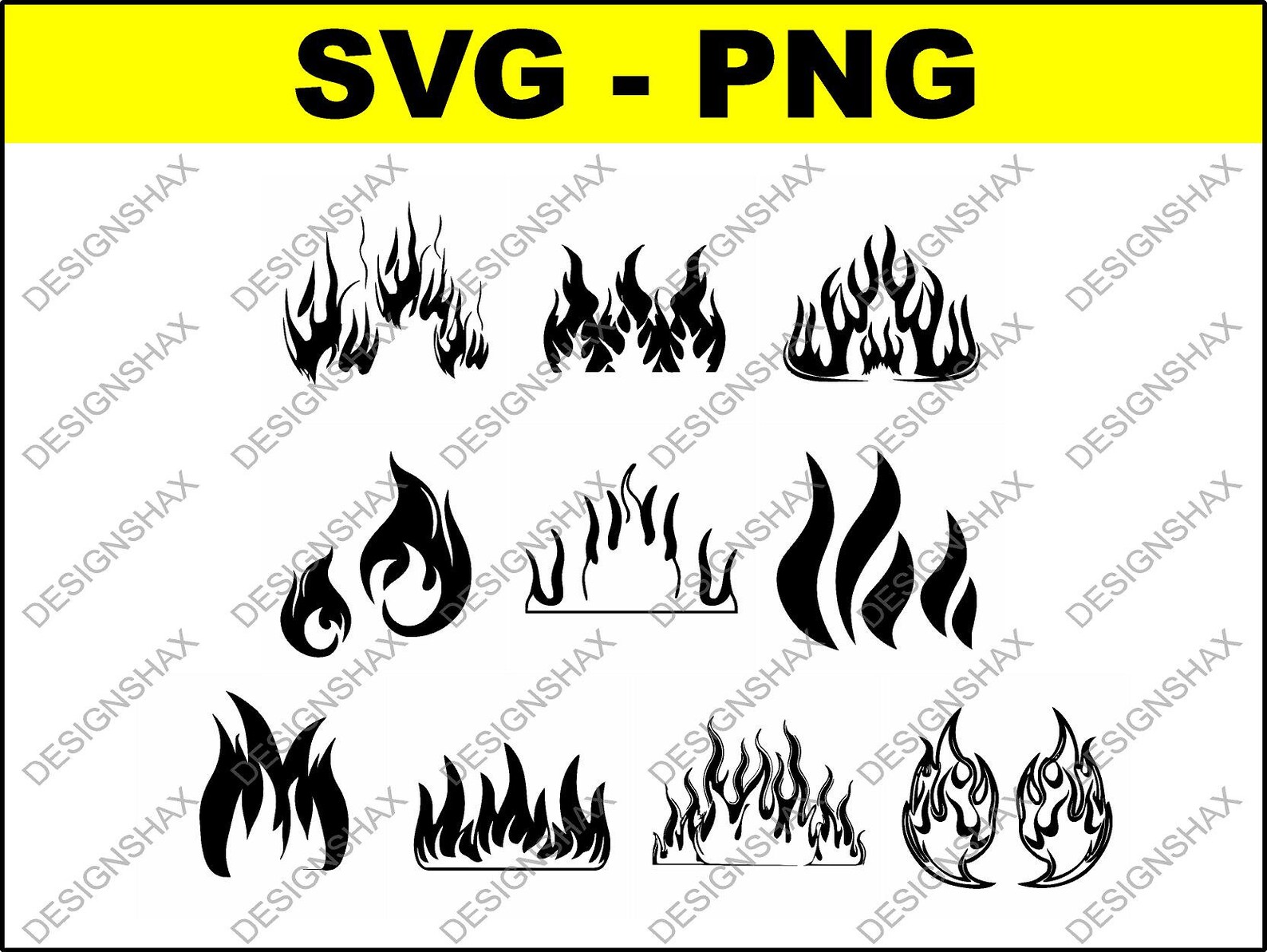 Flames Flame Eps Flame Vector Svg Cricut Eps Flame - Etsy