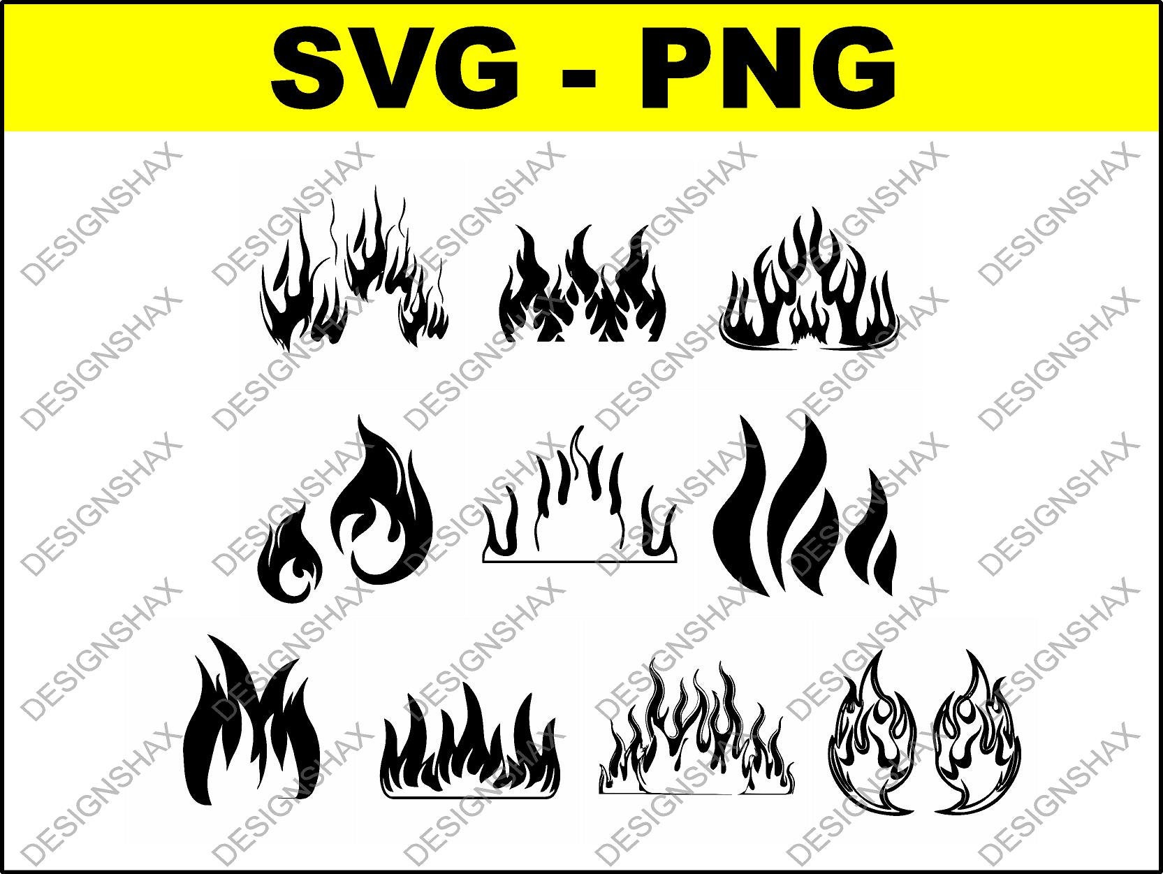 Flames , Flame Eps , Flame Vector Svg , Cricut Eps , Flame Paper Pdf , Vector Template Svg ...