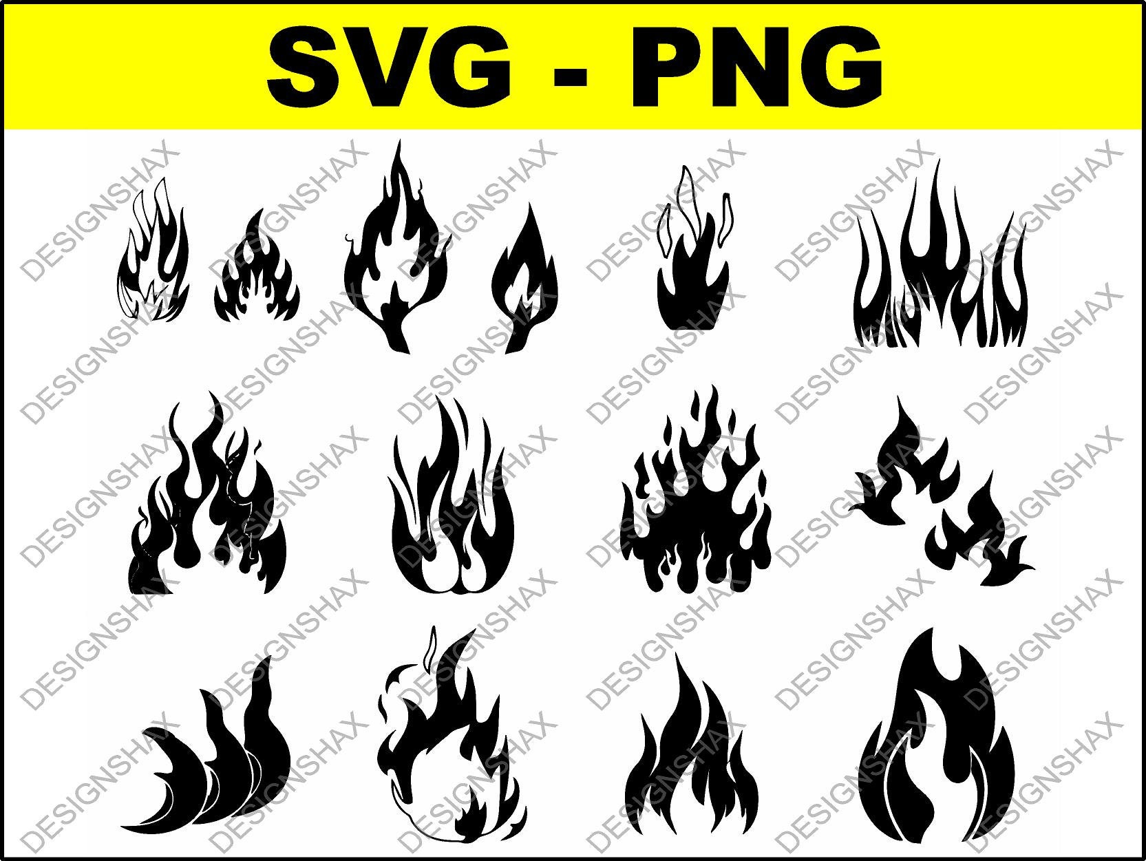 Flames , Flame Eps , Flame Vector Svg , Cricut Eps , Flame Paper Pdf ...