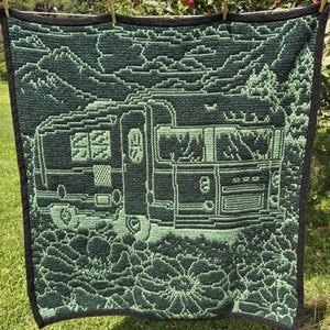 Road Trip Overlay Mosaic Crochet Blanket PATTERN ONLY - Etsy