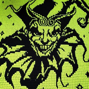 The Fool Tarot Overlay Mosaic Crochet Blanket PATTERN ONLY - Etsy