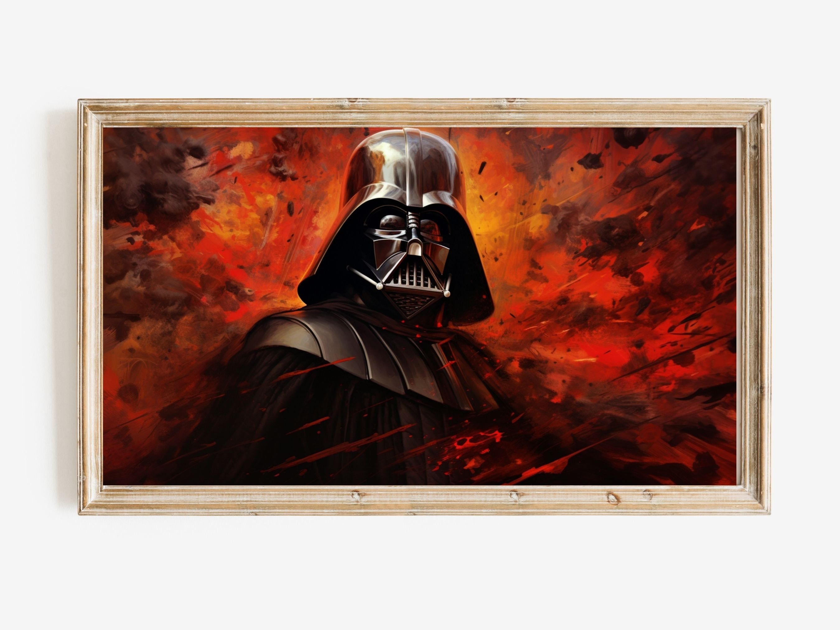Samsung Frame TV Art | Star Wars TV Art | Darth Vader Frame Tv ...