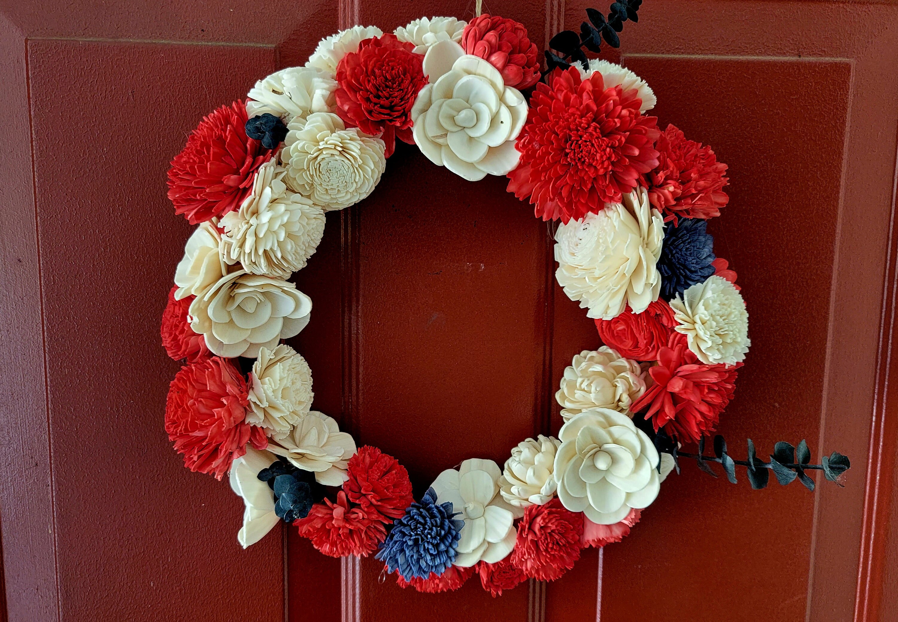 All-season Floral Wreath Summer Colors - Etsy
