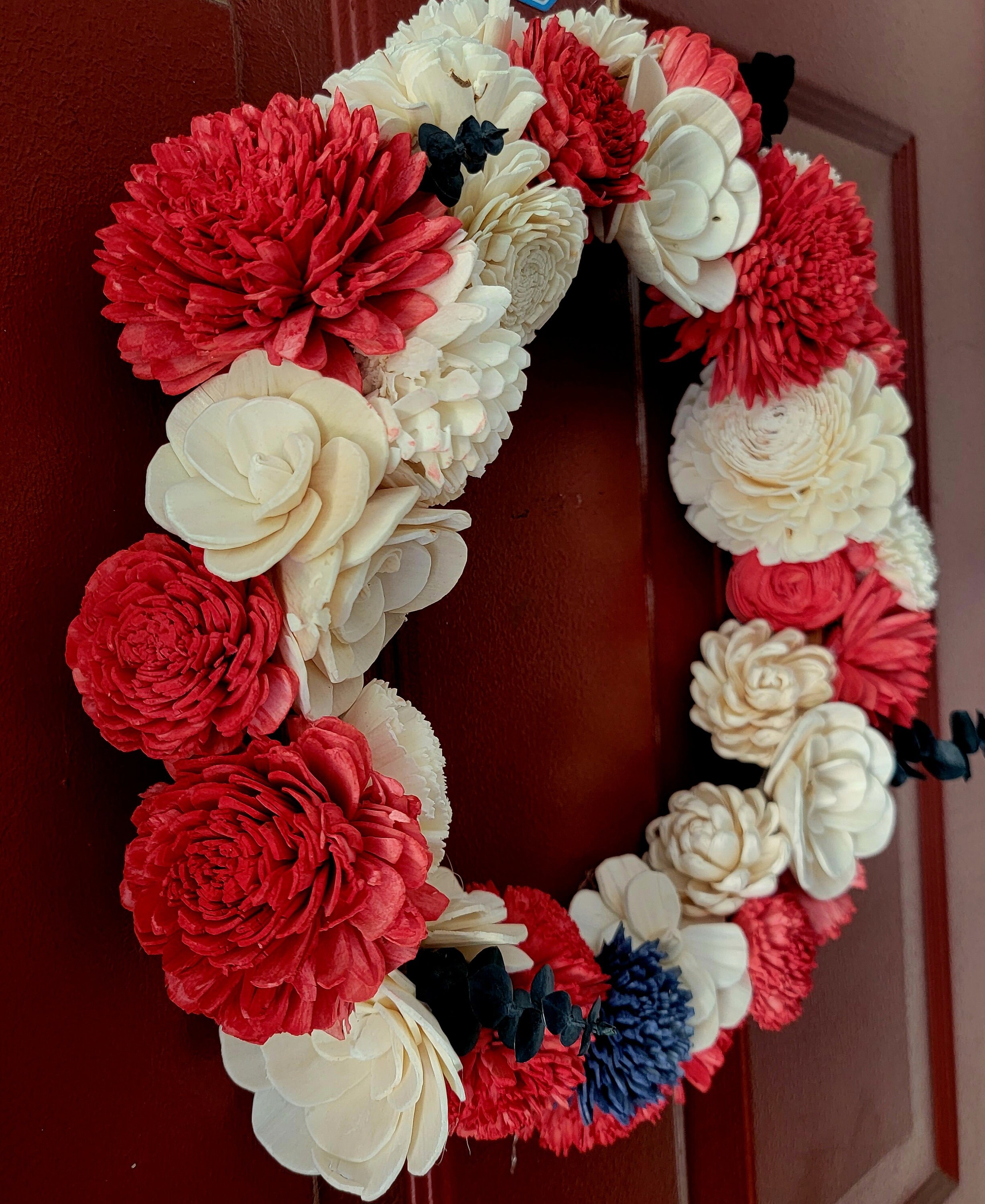 All-season Floral Wreath Summer Colors - Etsy