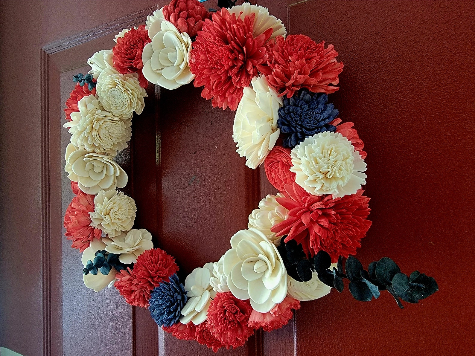 All-season Floral Wreath Summer Colors - Etsy