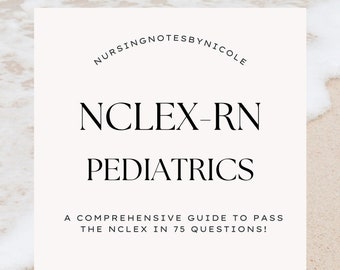 NCLEX-RN OBGYN Comprehensive Notes - Etsy