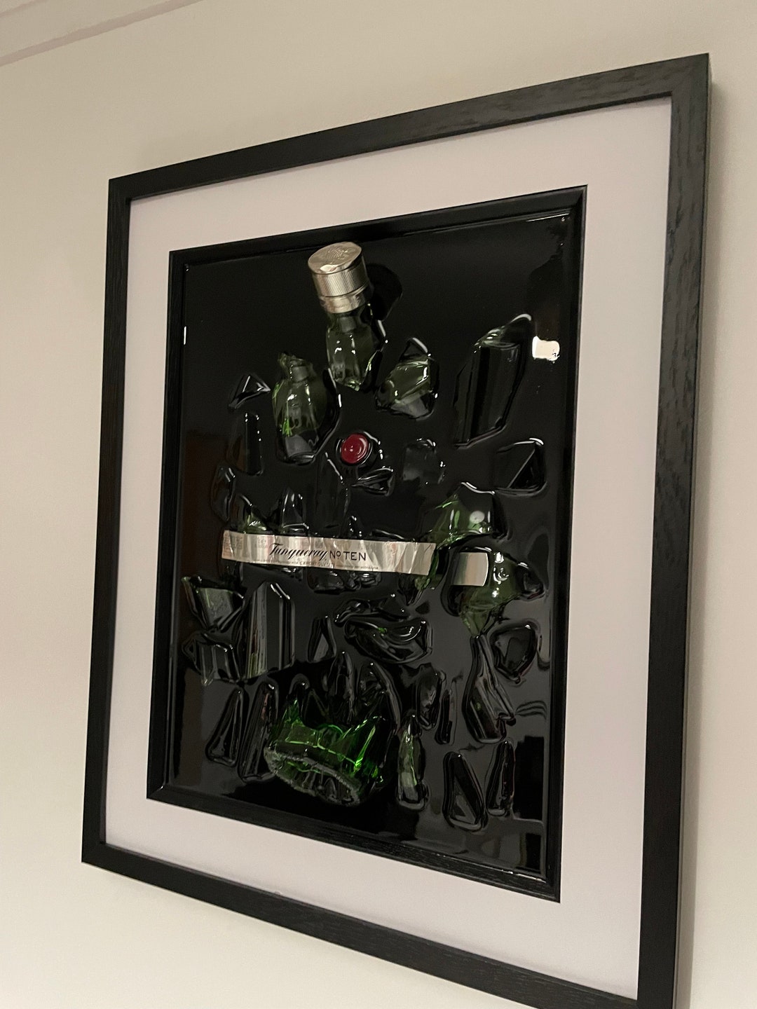 Tanqueray Broken Bottle Frame - Etsy