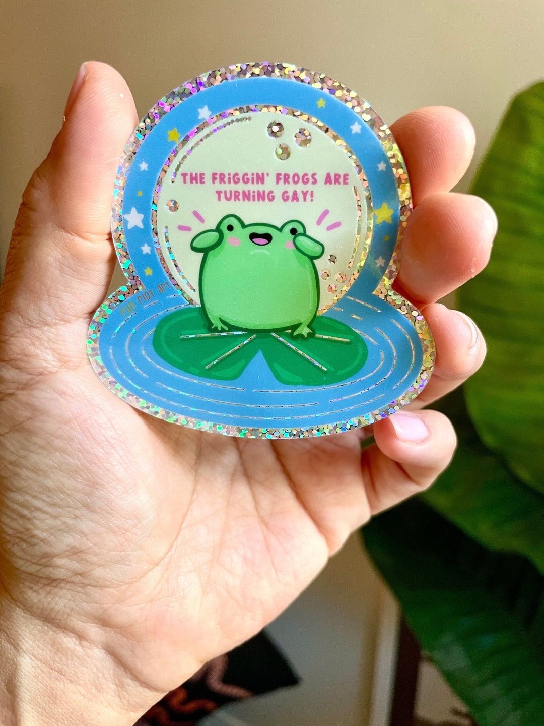 Turning the Friggin Frogs Meme Alex Jones Gay Frogssticker - Etsy