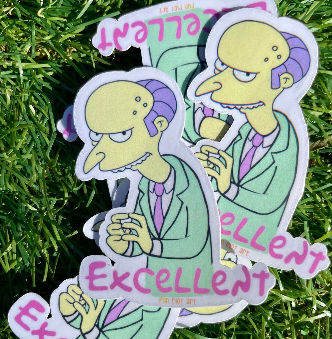Excellent Funny Burns Excellent Meme Pastel Goth Old Man Art Water ...