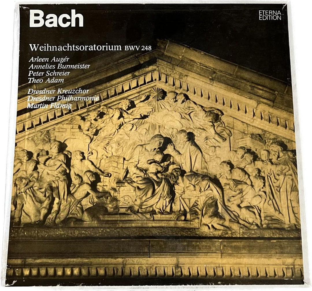 Bach Vinyl Collection 3 Vinyls ETERNA EDITION - Etsy