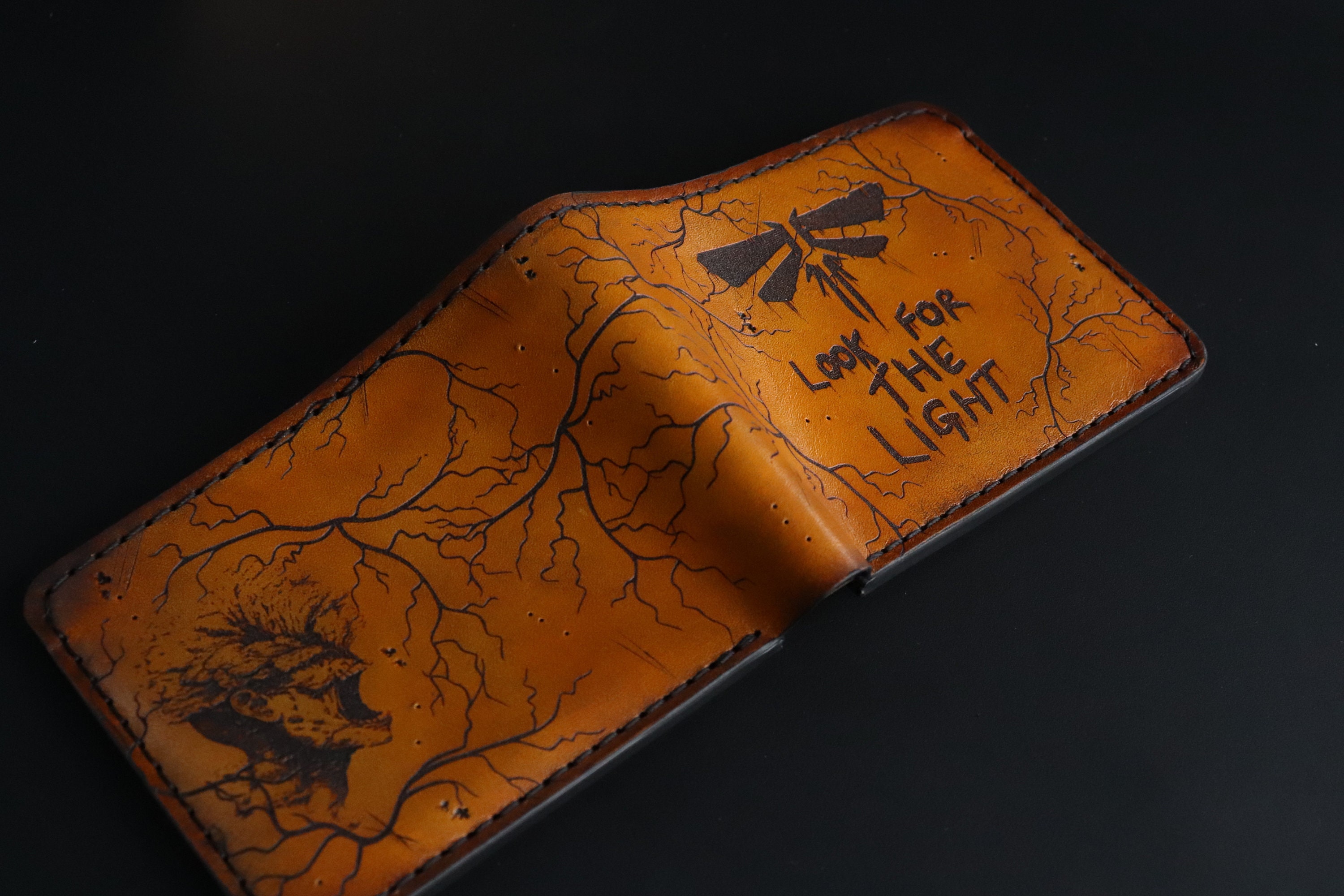 Firefly Wallet Personalized Bifold Wallet Gift for Him - Etsy