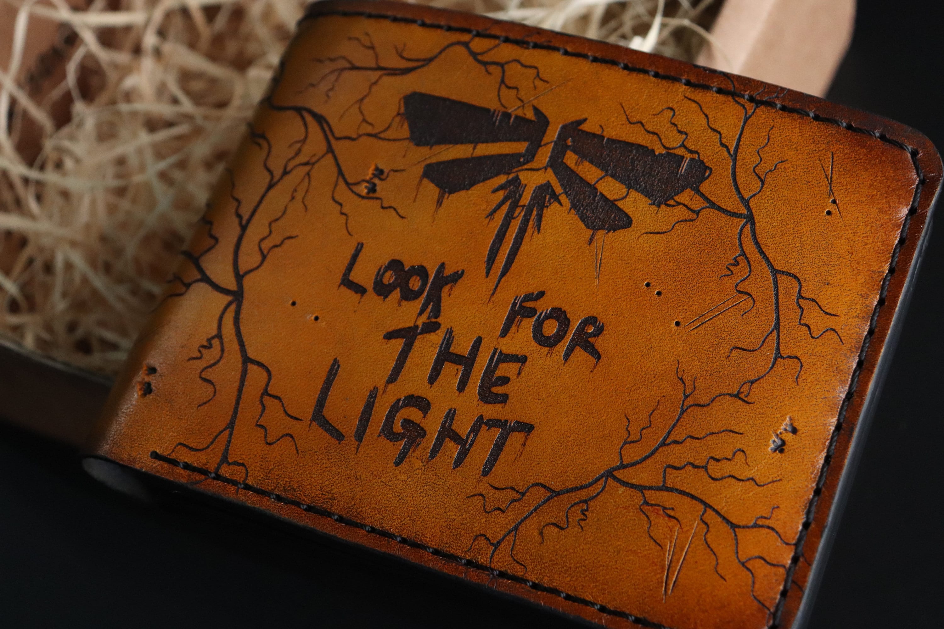 Firefly Wallet, Personalized Bifold Wallet, Gift for Him, Handmade ...