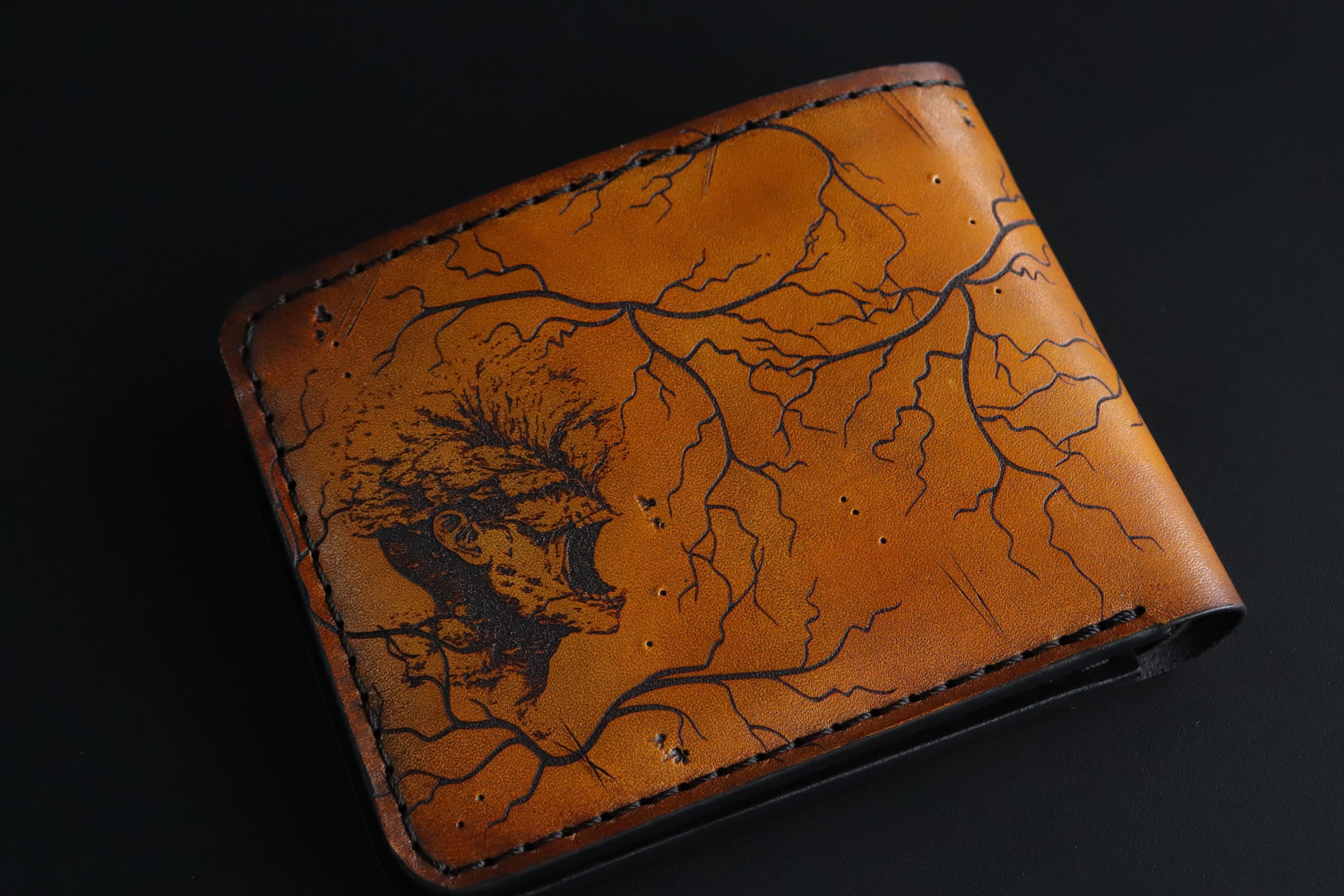 Firefly Wallet, Personalized Bifold Wallet, Gift for Him, Handmade ...