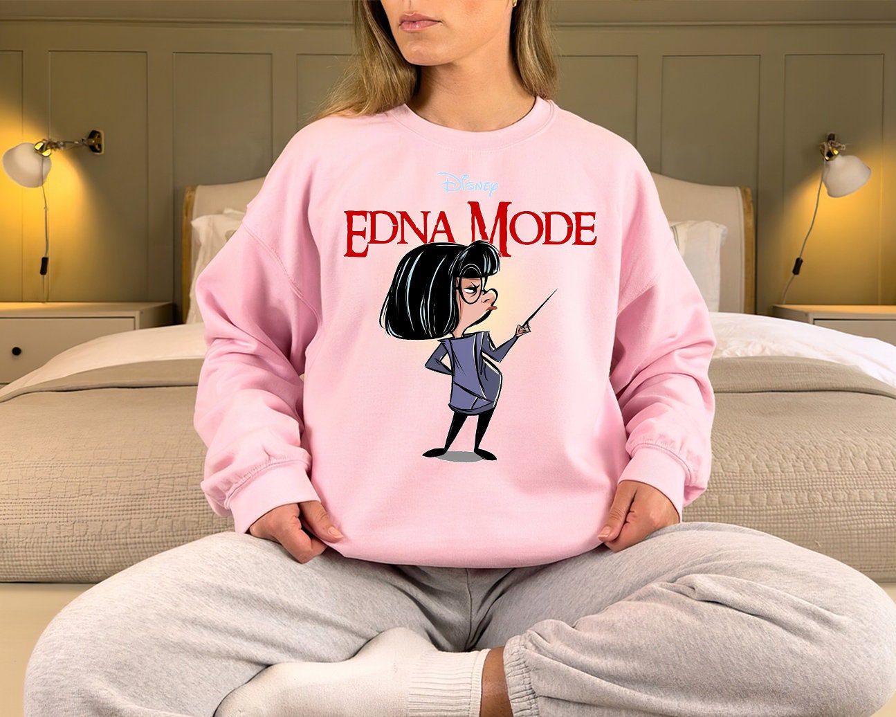 Disney Edna Mode Shirt the Incredibles Sweatshirt Edna Mode - Etsy