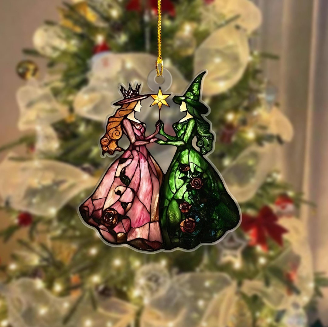 Wicked Bauble 39;Wicked: Part One' Poster - Elphaba And Glinda Form A ...