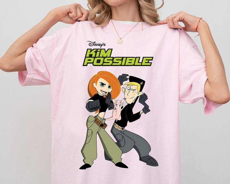 Retro 90s Disney Kim Possible Shirt, Disney Channel Series Shirt, Magic ...