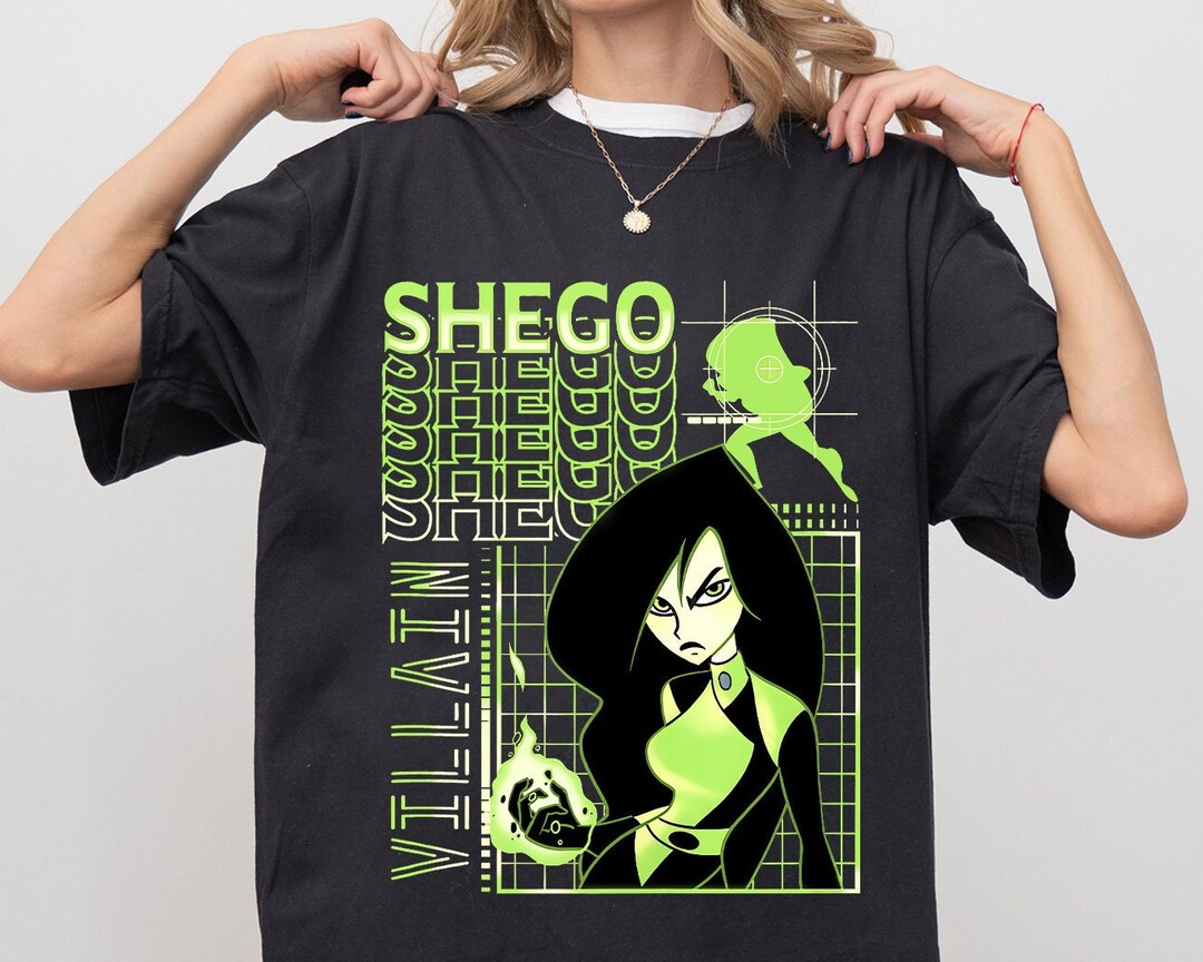 90s Shego Villains Kim Possible Shirt, Disney Kim Possible Shirt ...