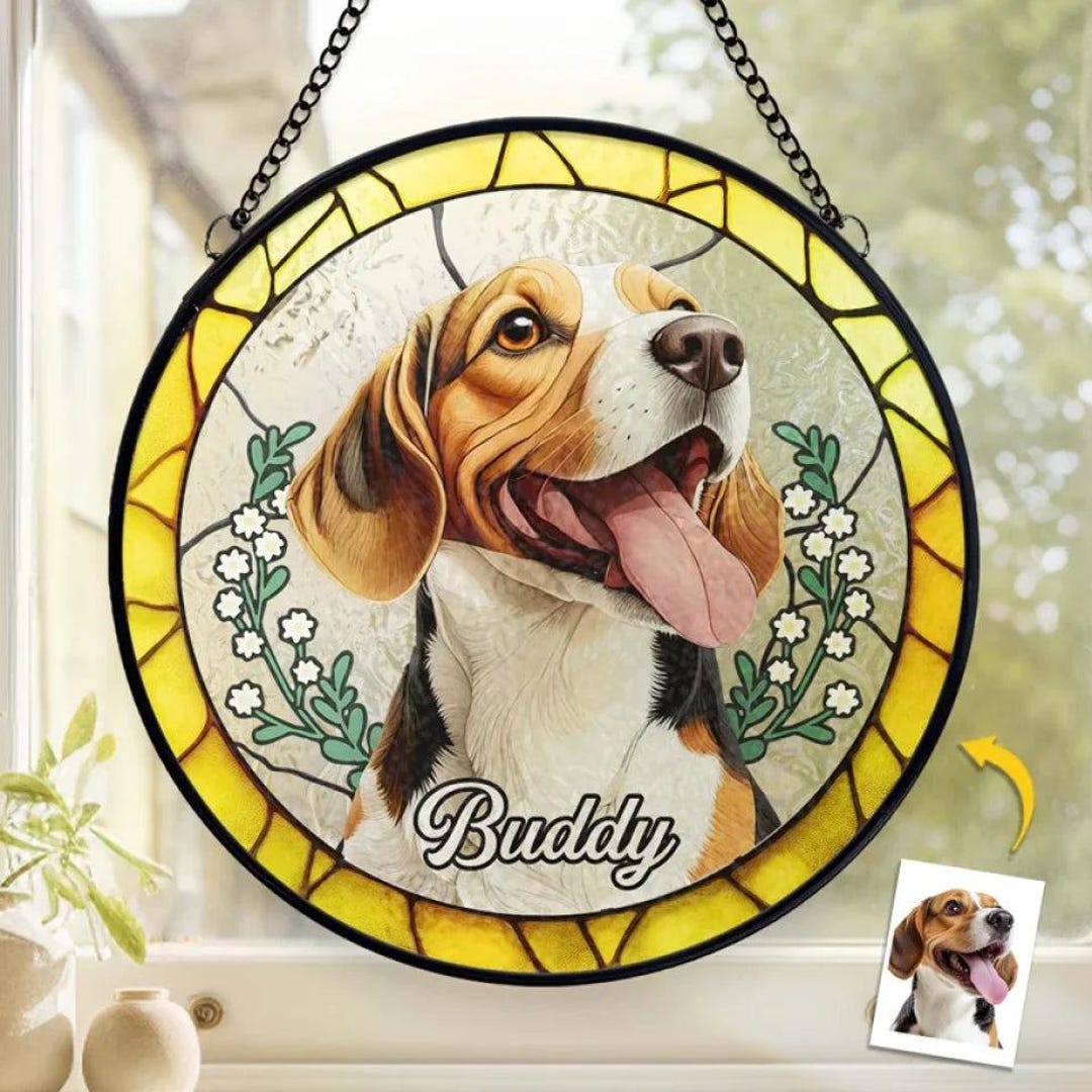 Custom Photo You Left Paw Prints on My Heart That Will Never Fade ...