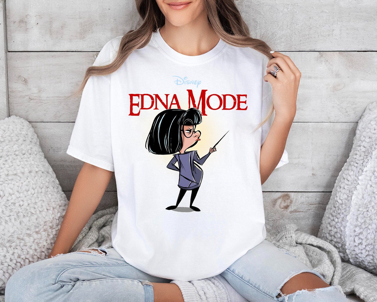 Disney Edna Mode Shirt the Incredibles Sweatshirt Edna Mode - Etsy