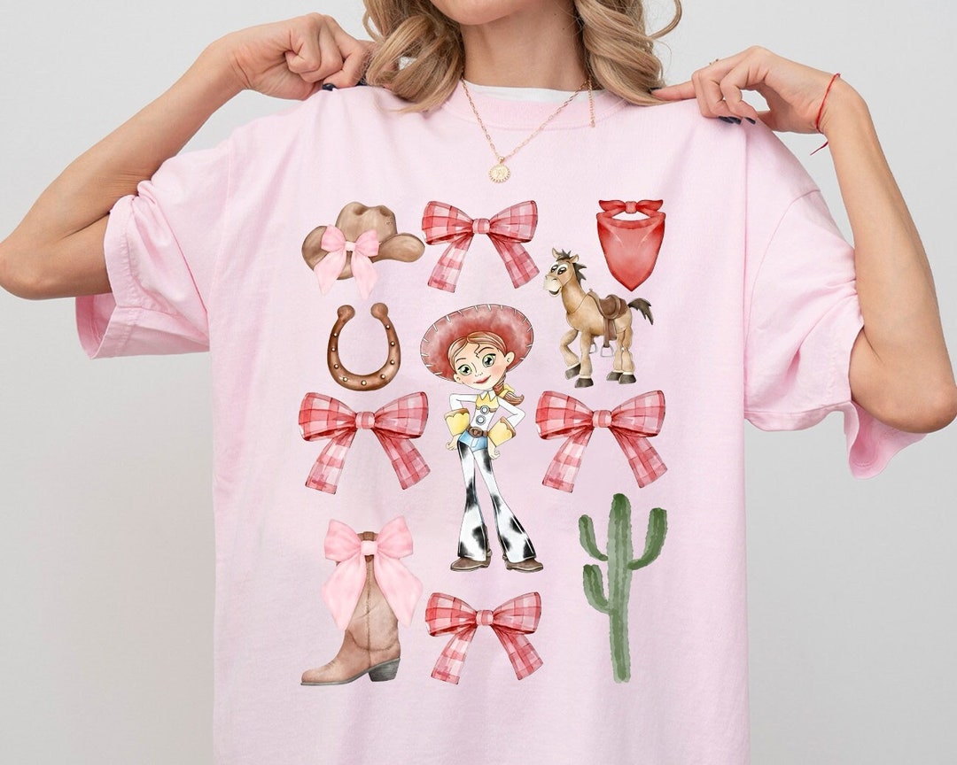 Disney Pixar Toy Story Jessie Coquette Shirt, Jessi Cowgirls Retro ...