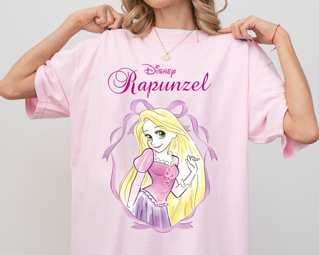 Vintage Rapunzel Coquette Shirt, Rapunzel Princess Shirt, Walt Disney ...
