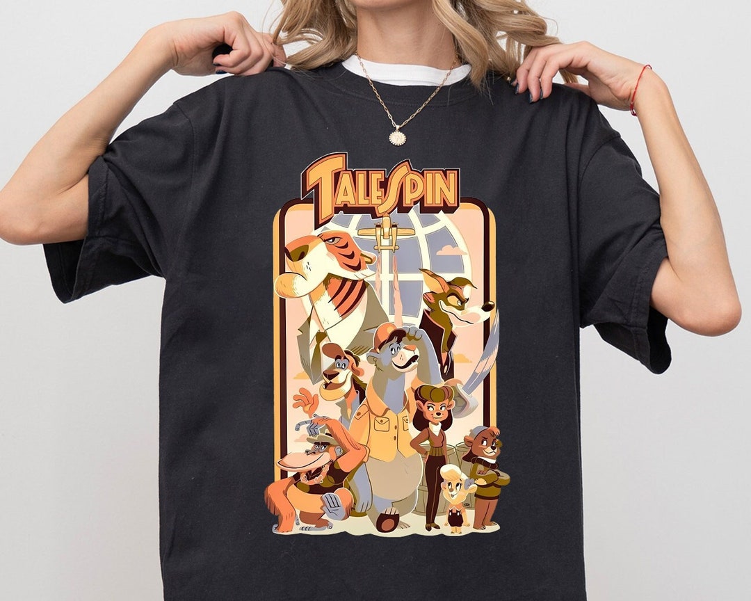 Disney's Talespin Graphic Vintage Characters Shirt, Disney's Talespin ...