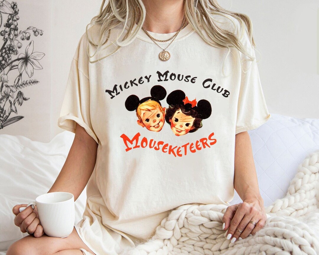 Disney Mickey Mouse Club Vintage Shirt, Mickey and Friends Shirt ...
