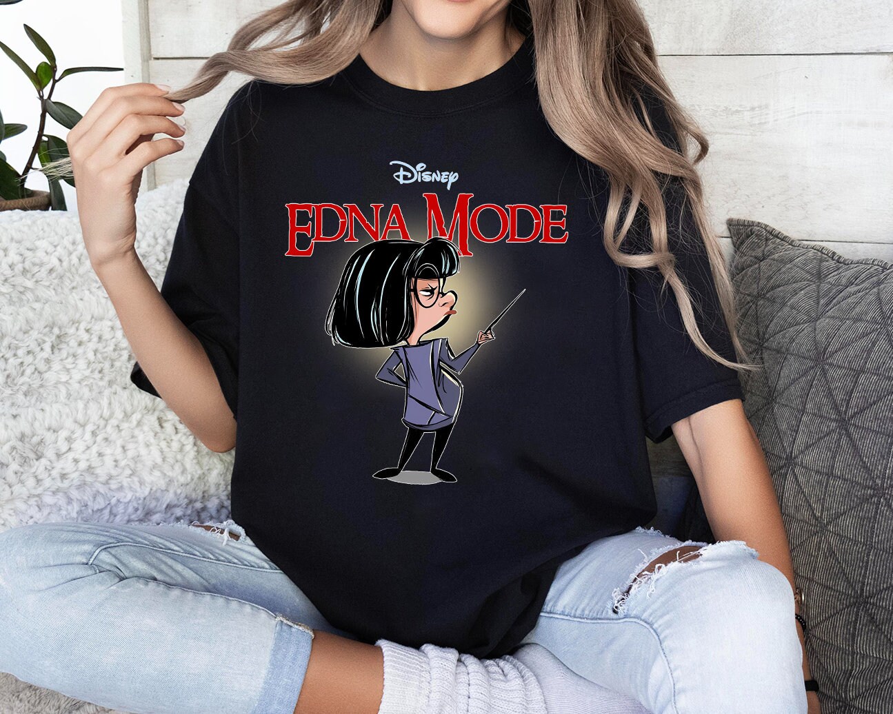 Disney Edna Mode Shirt the Incredibles Sweatshirt Edna Mode - Etsy