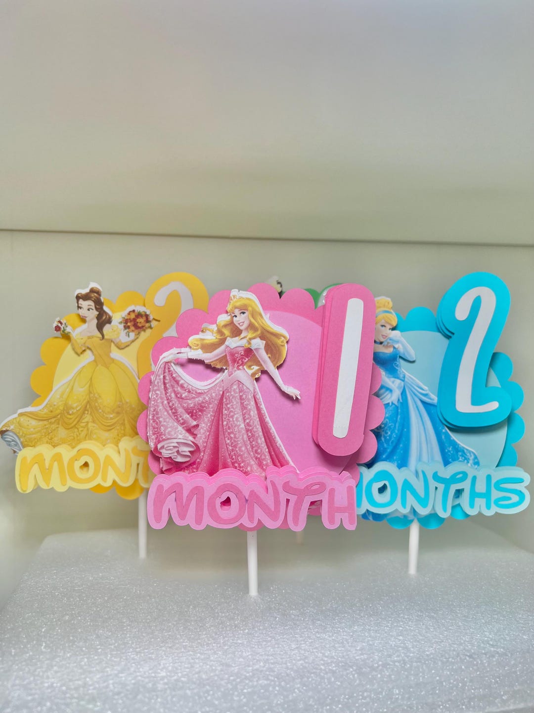 Princess Cupcake Toppers, Princess Birthday, Princess Party, Princess ...