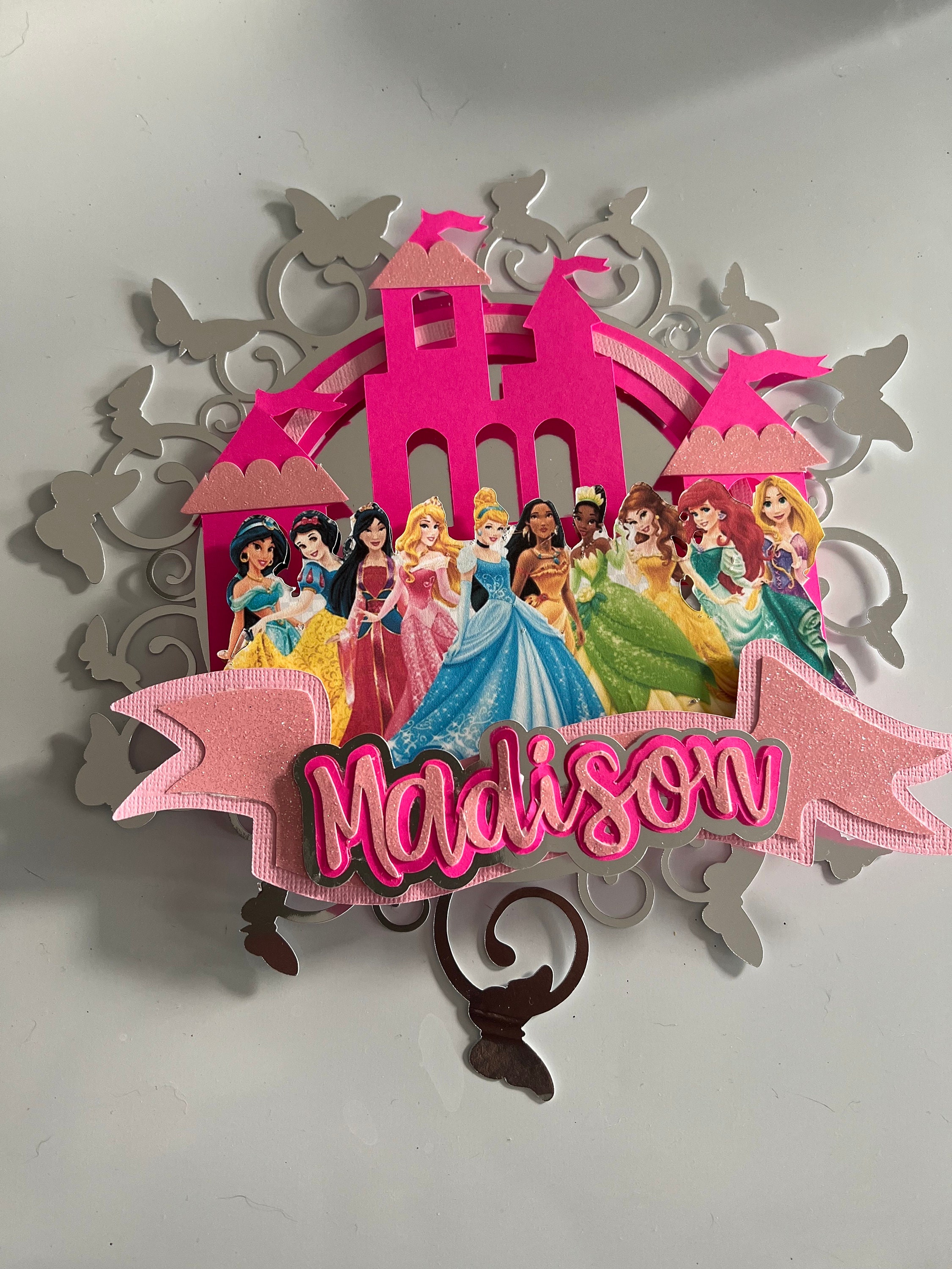 Princess Cake Topper, Princess Birthday, Princess Party, Princess ...