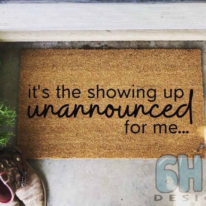 Welcome Mat Funny - Etsy