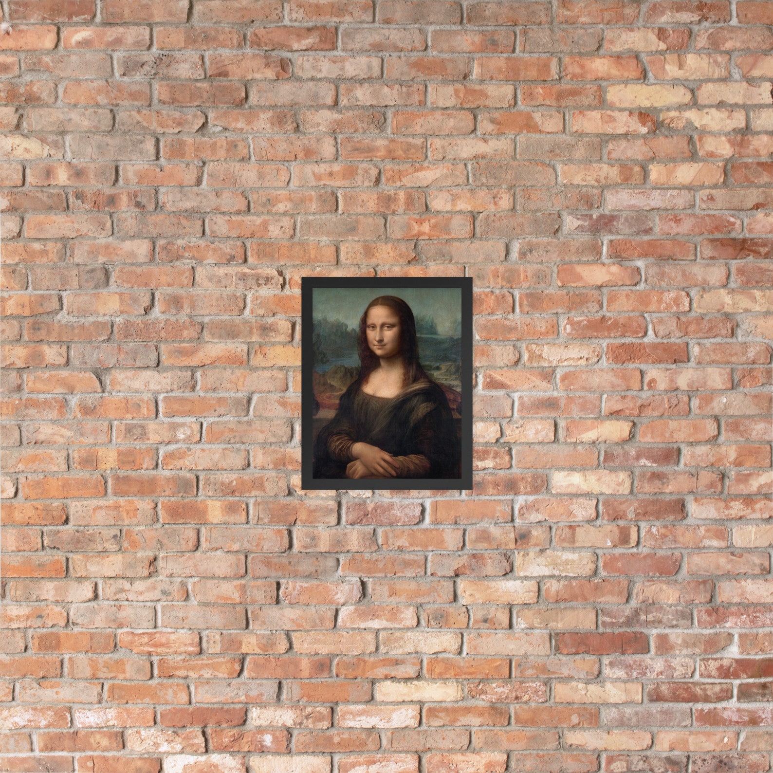 Leonardo Da Vinci - Portrait of Mona Lisa Del Giocondo (1503-1506) - Etsy