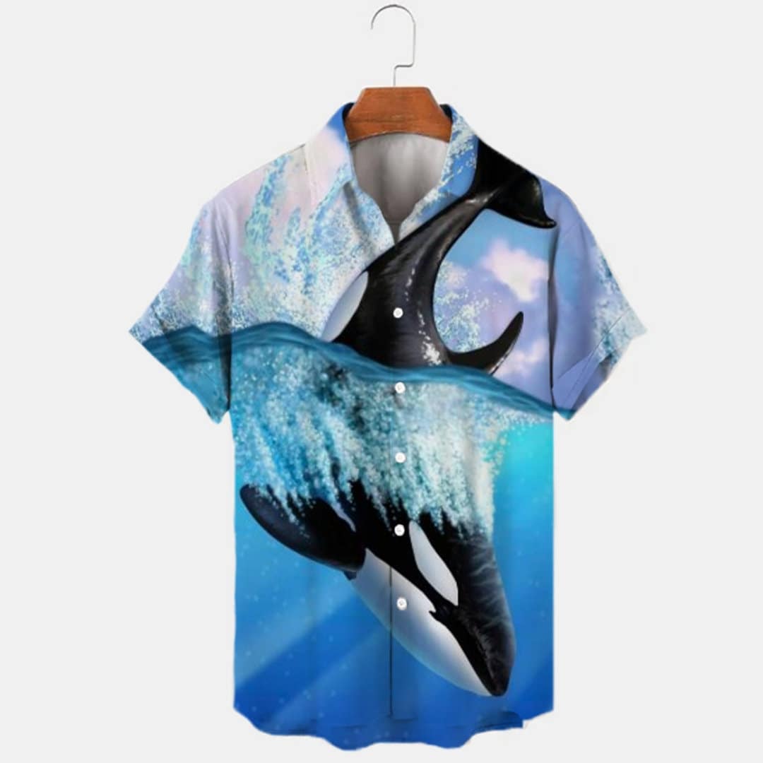Seaworld Orca Inspired Mens Shirt - Etsy