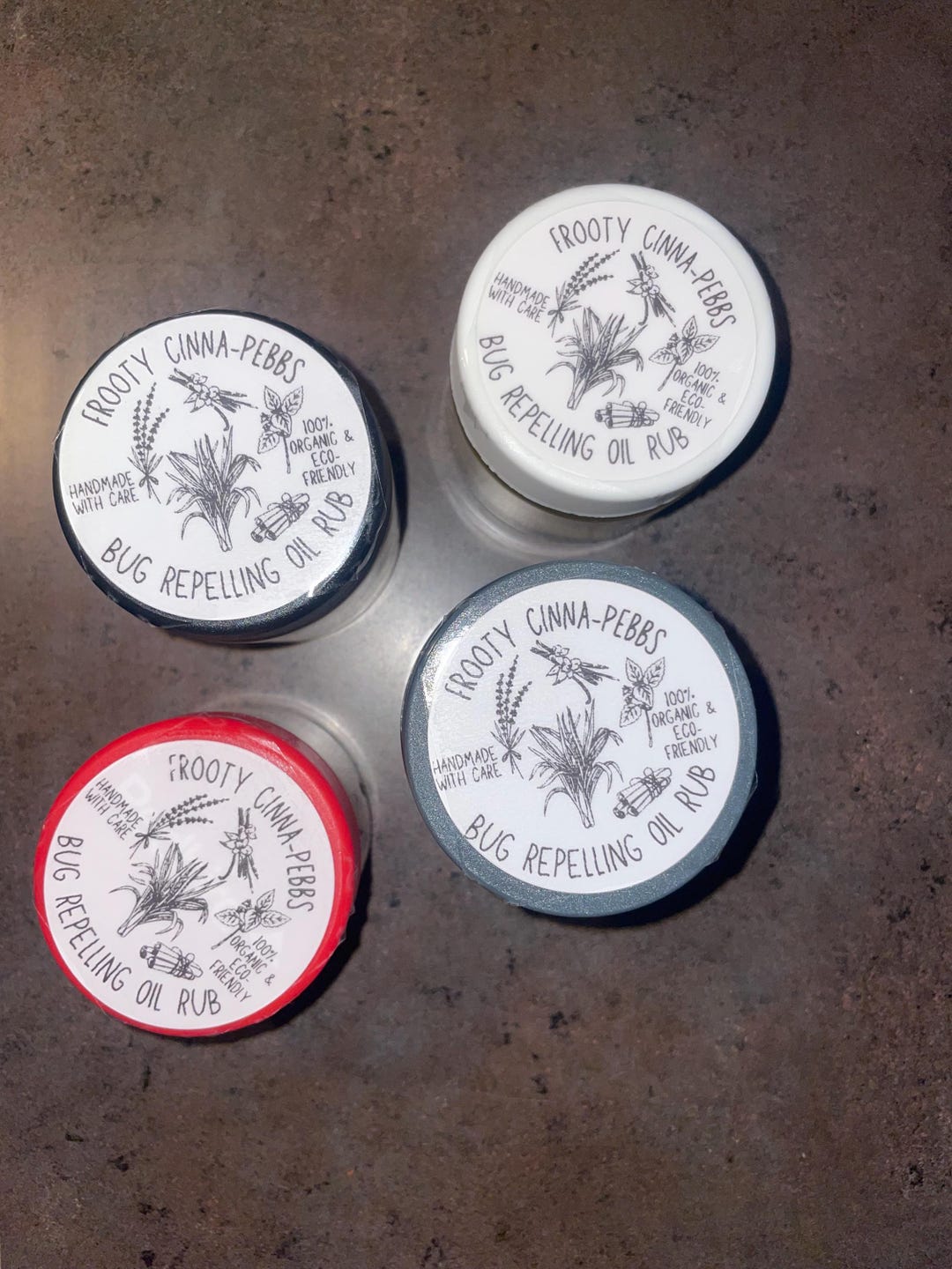 Bug Repelling Rub: Frooty Cinna-pebbs 4 Oz - Etsy