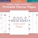 2023-2024 Yearly, Monthly & Weekly Planner, Cozy Cats, Printable ...