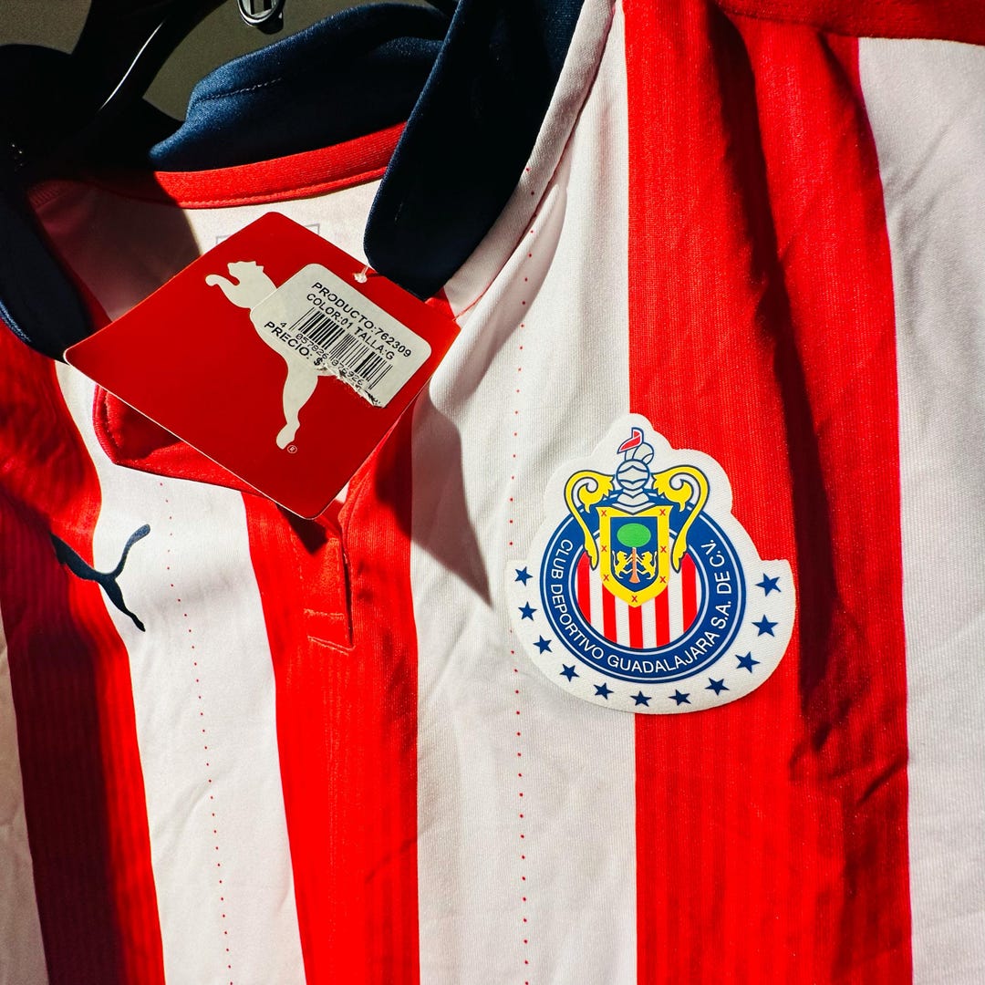 Women) Club Chivas De Guadalajara Jersey Original Woman Large (USA ...
