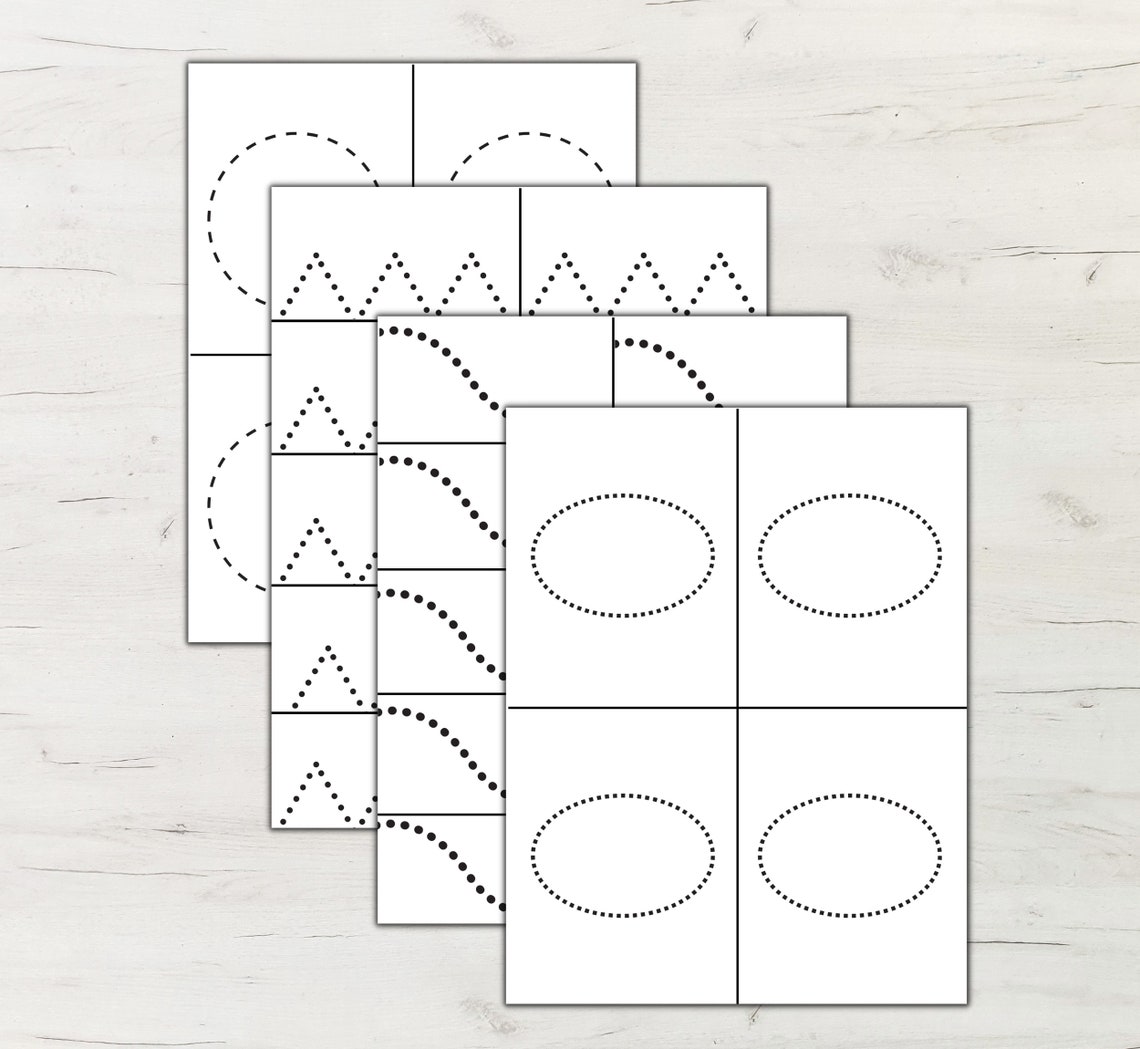 Beginning Scissors Practice Cutting Practice Montessori - Etsy