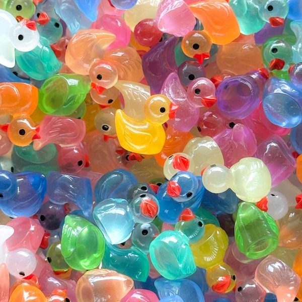 Mini Plastic Ducks - Etsy