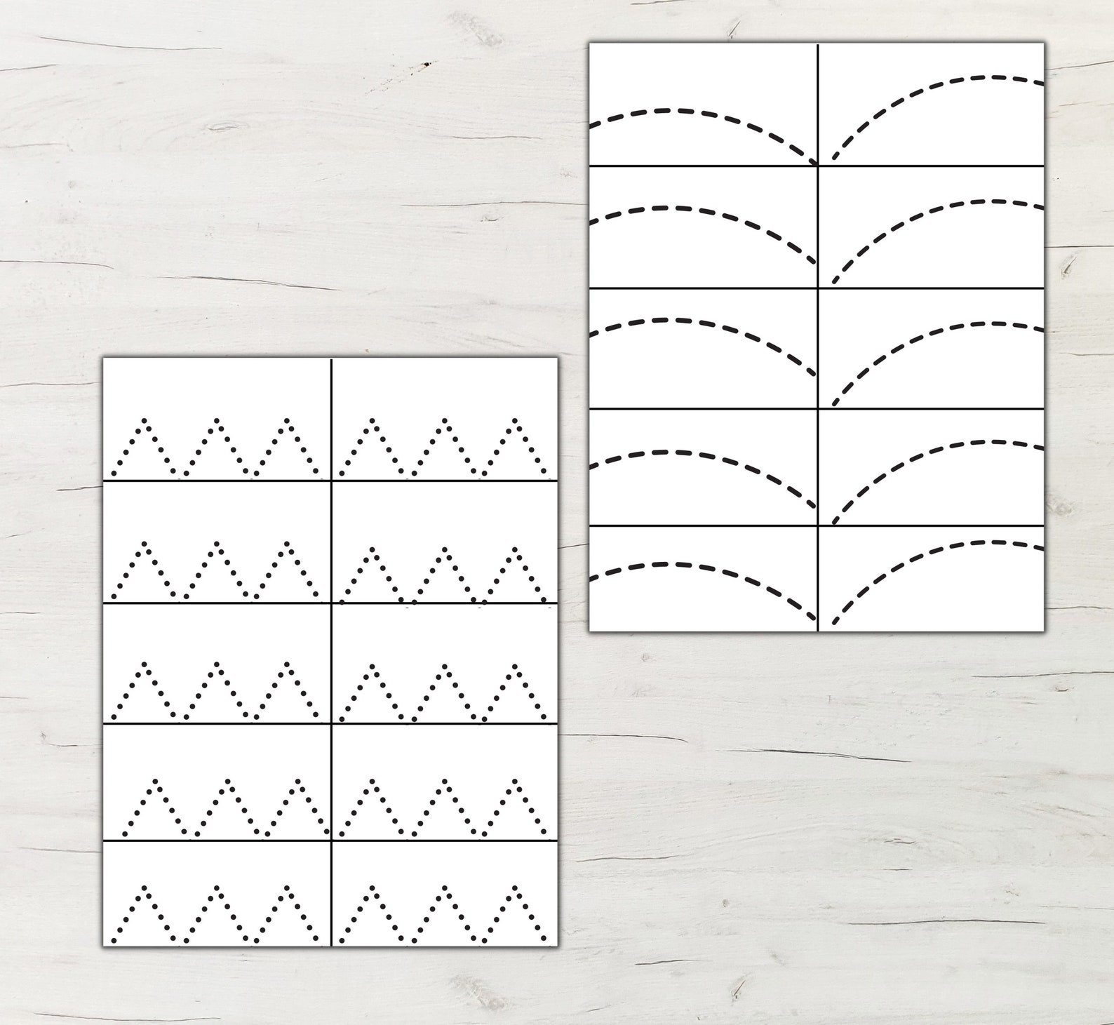 Beginning Scissors Practice Cutting Practice Montessori - Etsy