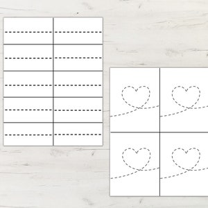 Beginning Scissors Practice Cutting Practice Montessori - Etsy