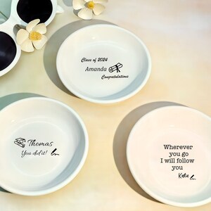 Graduation Jewelry Dishgraduation Gift for Herpersonalized Trinket ...