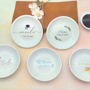 Graduation Jewelry Dishgraduation Gift for Herpersonalized Trinket ...