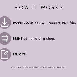 Printable 2024 Calendar Landscape Minimalist Monthly - Etsy