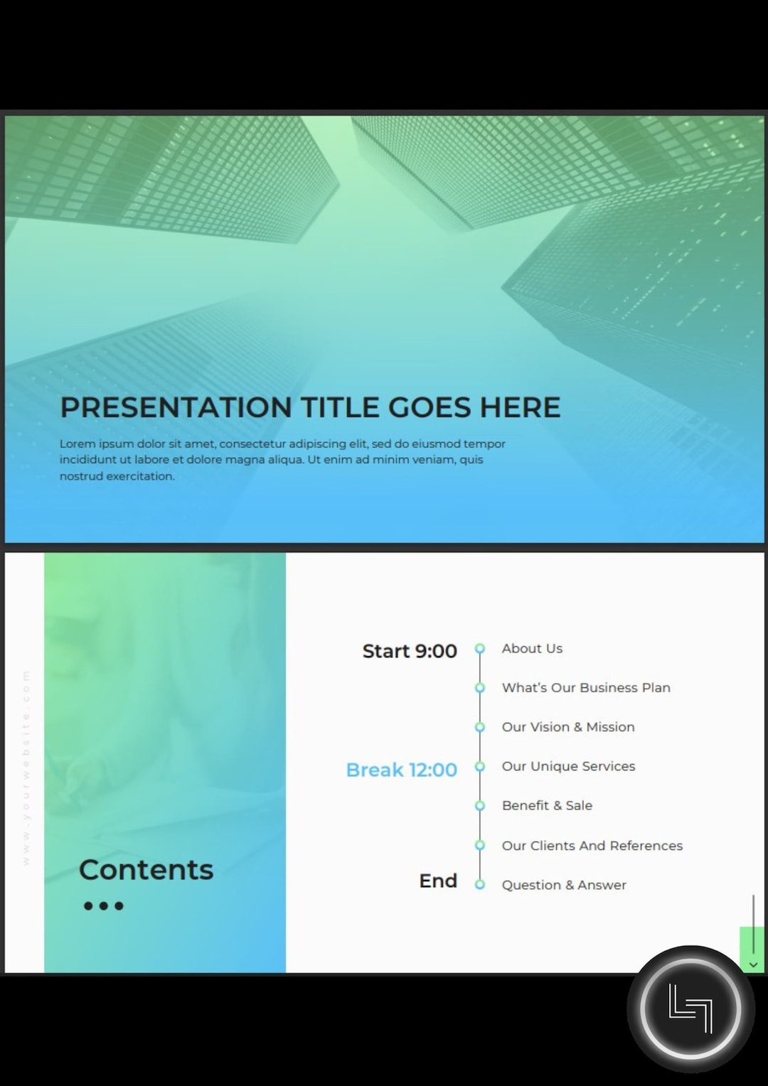 PRESENTATION TEMPLATE | Microsoft Present | Google Slides | QUICK and ...