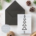 Triangle Holiday Christmas Tree Watercolor Printable - Etsy