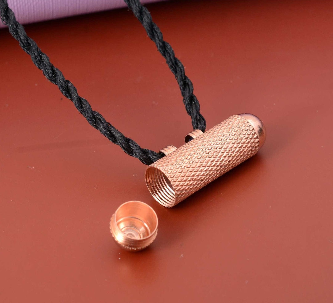 Amulet Box | Brass Prayer Box Necklace | Taweez India Locket - Etsy