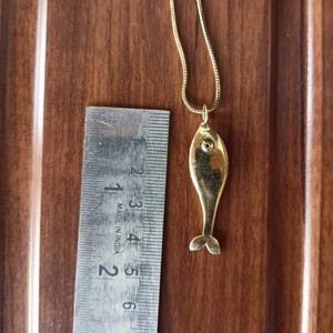 Sardine Fish Necklace - Sardine Charm - Fish Necklace - Pendant ...