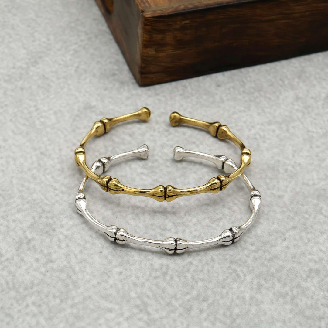 Bone Bangle Bracelets. Bones. - Etsy