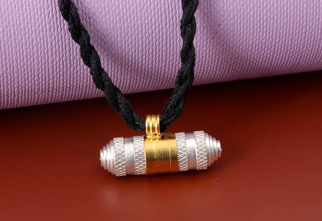 Silver Taweez Locket Pendant With Black Thread - Etsy